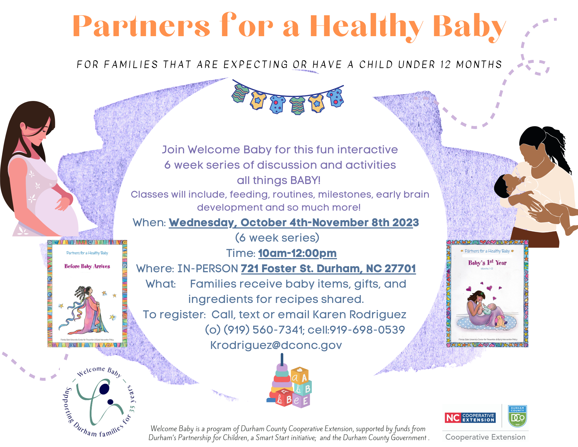 New Baby? New Groups this Fall for You! - Nurturing Durham